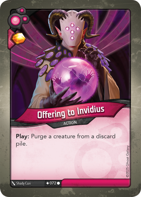 Offering to Invidius - Archon Arcana