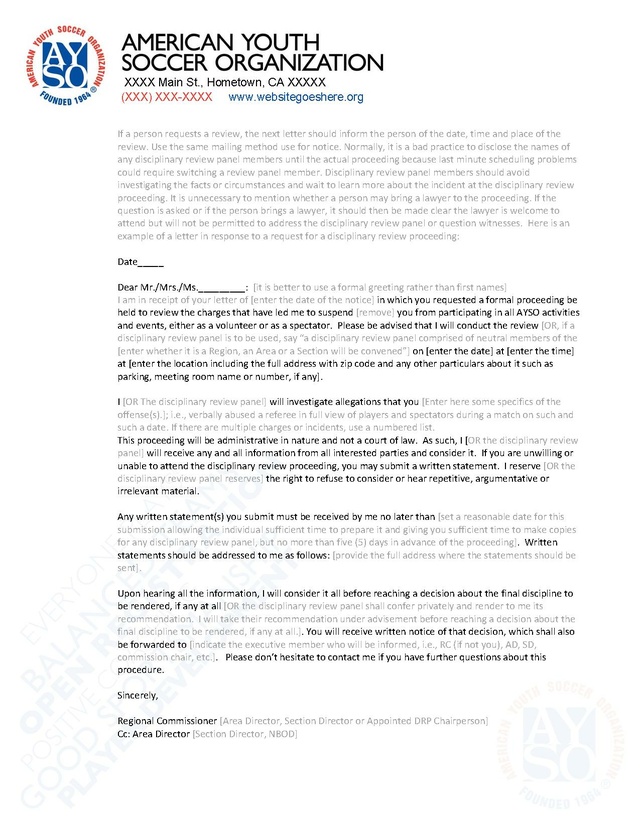 File:Due-Process-DRP-Letter-2020.pdf - AYSO Wiki