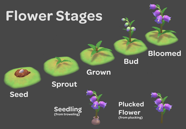 File:Flower Stages.webp - Hello Kitty Island Adventure