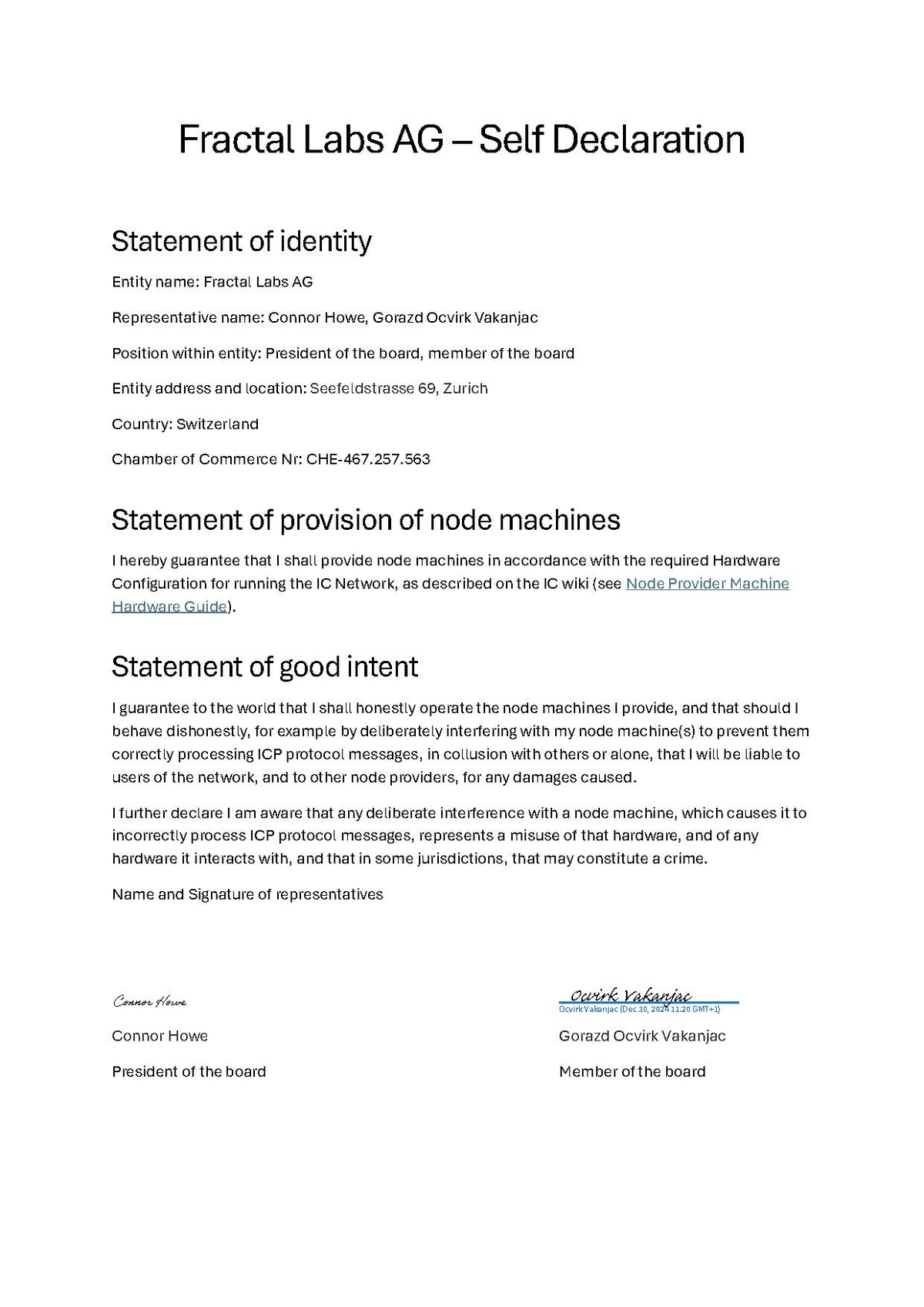File:Fractal Labs AG Self Declaration signed.pdf - Internet Computer Wiki