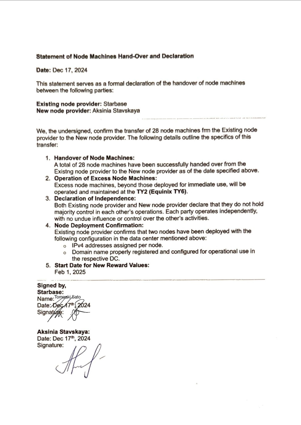 File:Node machine handover declaration TSSigned.pdf - Internet Computer ...