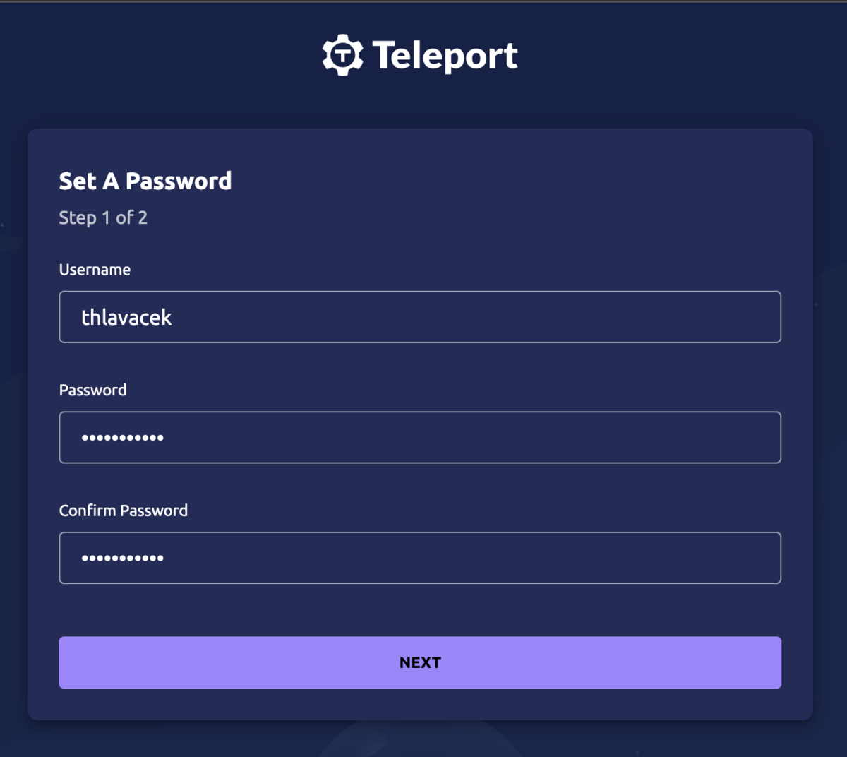RMU build Gen-1.5: II. Teleport - B. Install Teleport Software ...