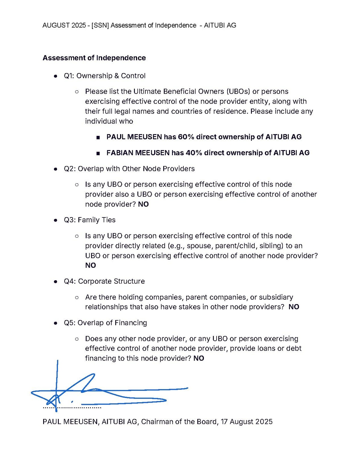 File:Signed AITUBI Independence Assessment.pdf - Internet Computer Wiki