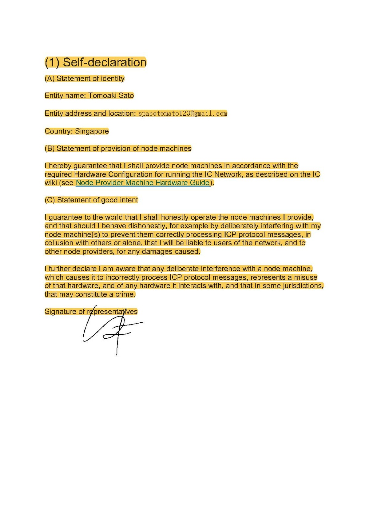 File:Tomoaki sato icp declaration.pdf - Internet Computer Wiki