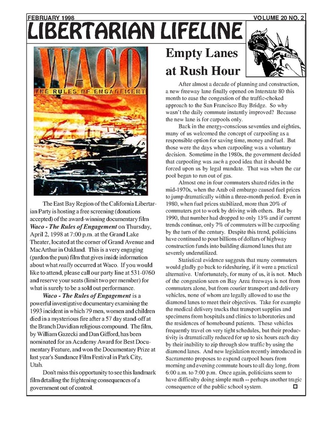 File:CA-01 Libertarian-Lifeline 1998-02 v20n2.pdf - LPedia