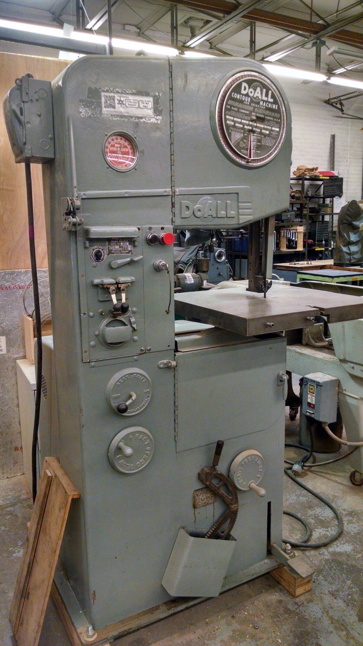 DoAll Bandsaw - Pumping Station One