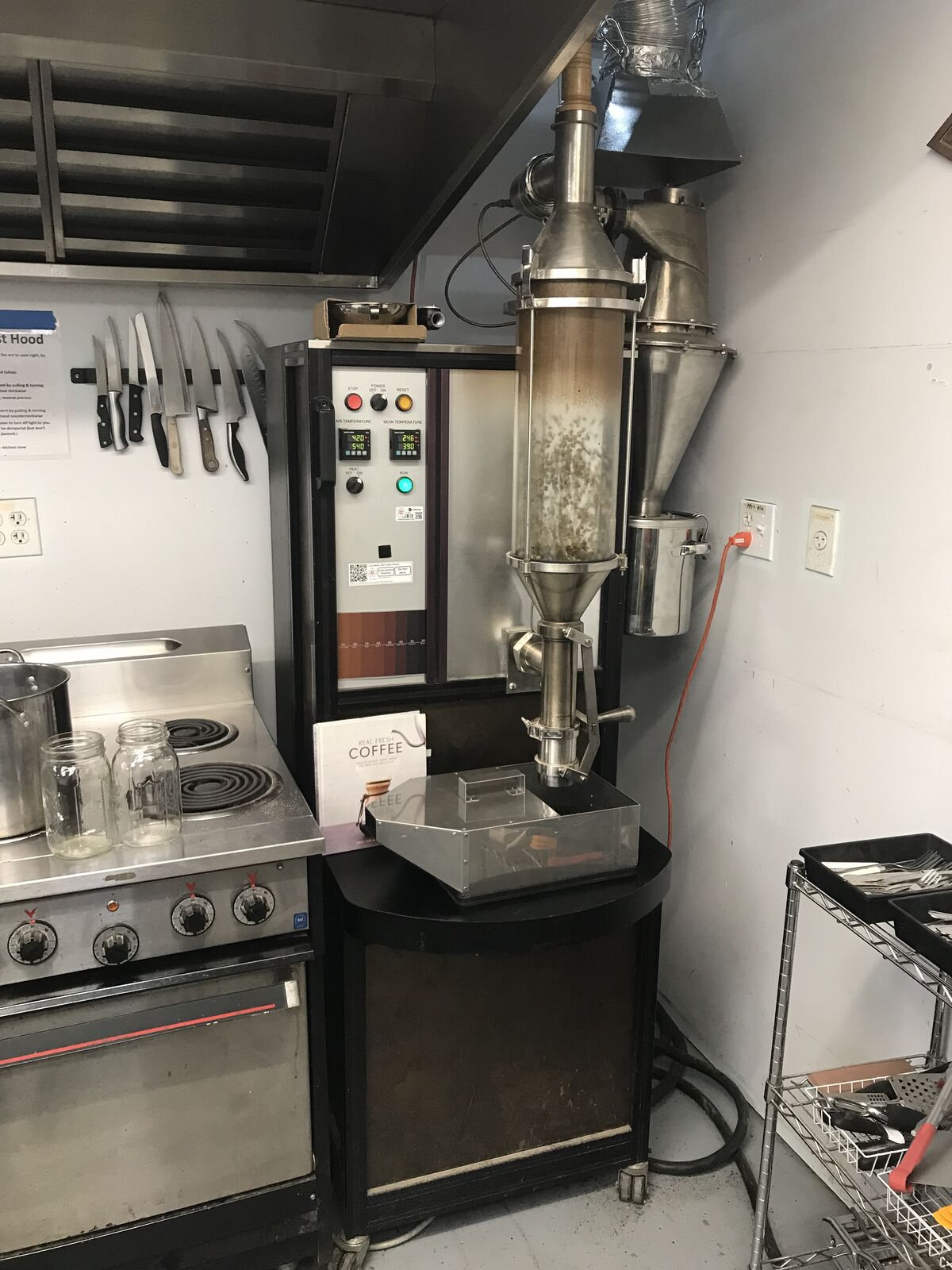 Java Master 2002 Coffee Roaster - Pumping Station One