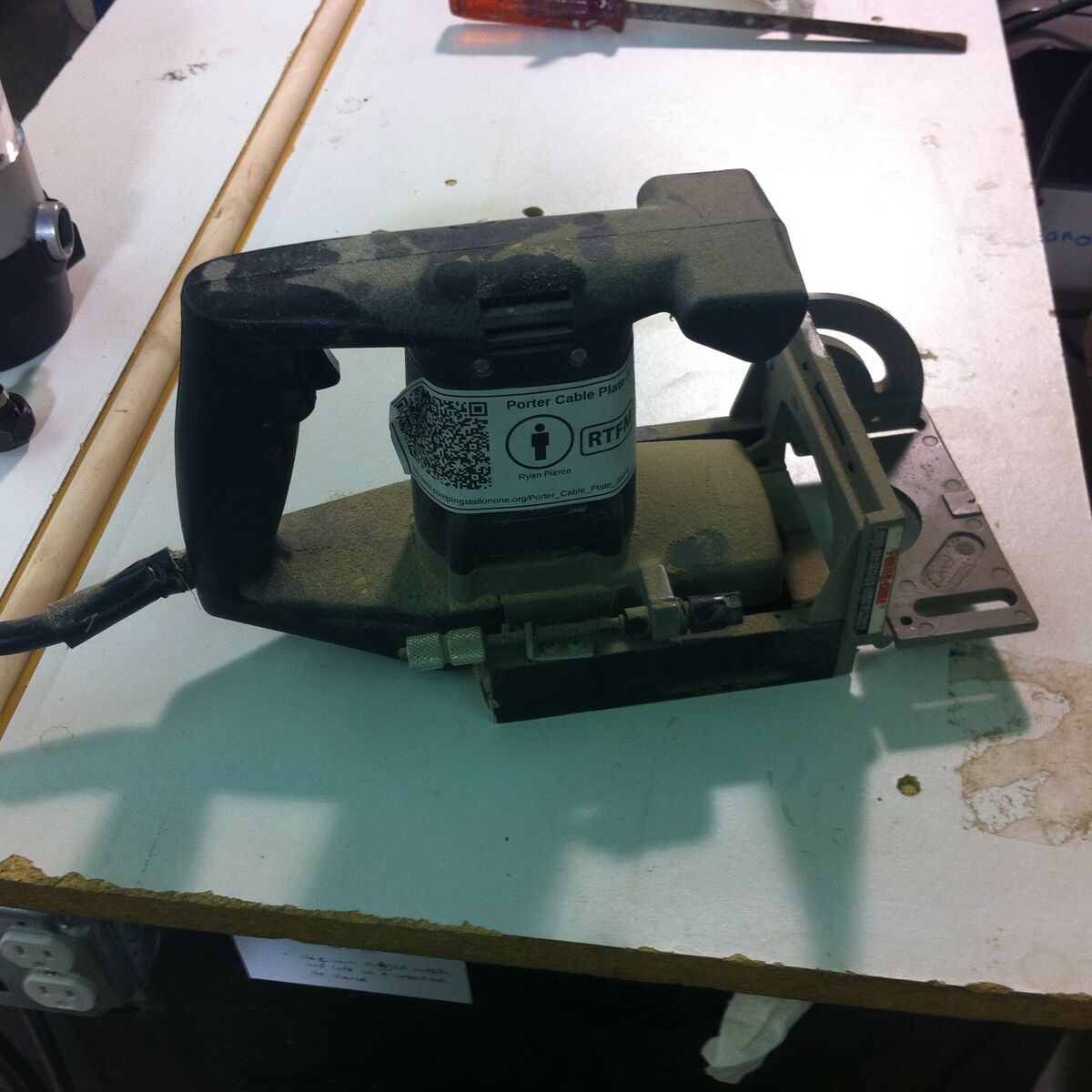 Porter Cable Plate Joiner - Pumping Station One