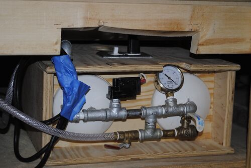 Vacuum table - Pumping Station One