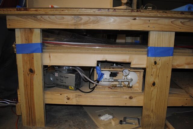 Vacuum table - Pumping Station One