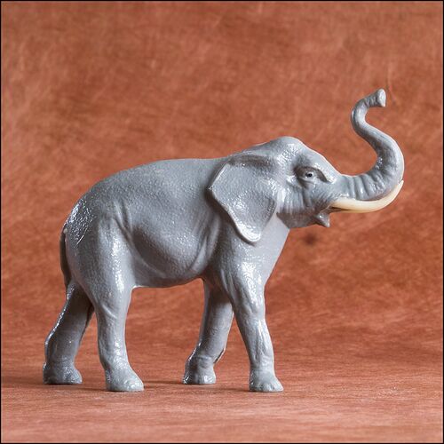 Starlux 53-701 Grey elephant - Toy Animal Wiki