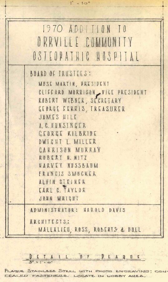 Orrville Community Osteopathic Hospital - Wayne County, Ohio Online ...